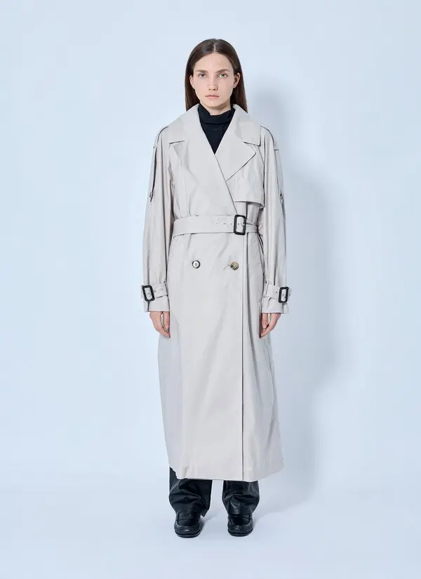 Max Mara Classic Trench Coat - Cream