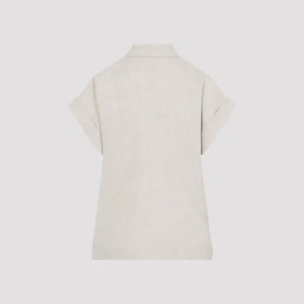 Peserico Linen Short Sleeves Shirt - Multicolor