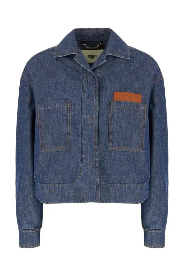 Fendi Denim Jacket - Multicolor