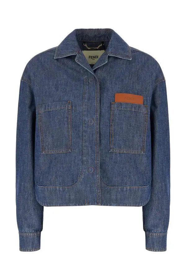 Fendi Denim Jacket - Multicolor