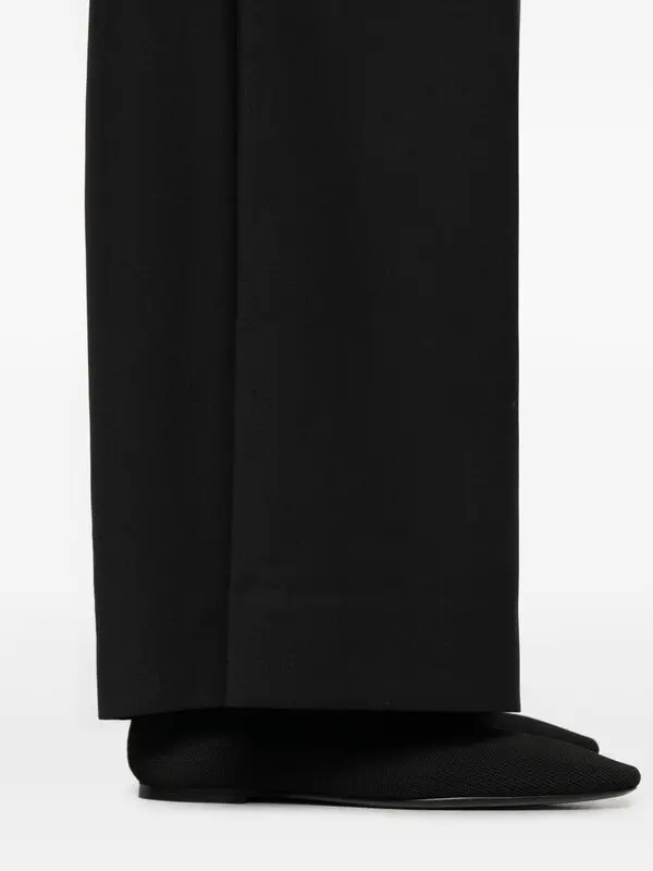 TOTEME Wool Drawstring Trousers - Multicolor