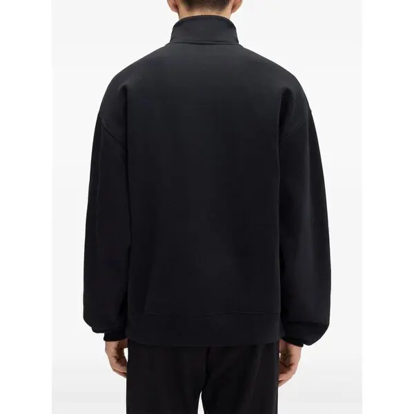 Jacquemus High Neck Sweatshirt - Black