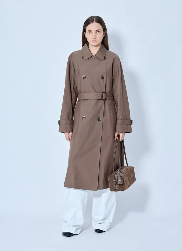 Max Mara Classic Cotton Trench Coat