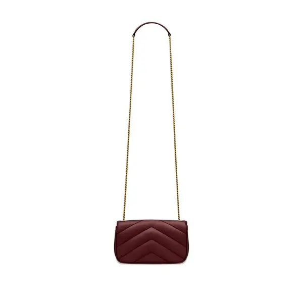 Saint Laurent Chevron Quilting Shoulder Bag