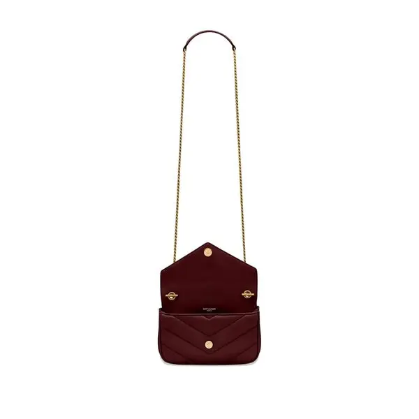 Saint Laurent Chevron Quilting Shoulder Bag
