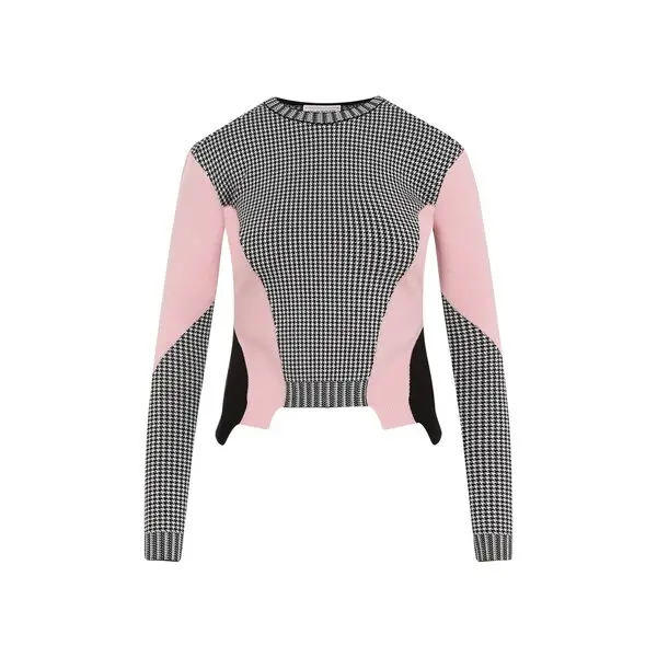 Alexander McQueen Wool Pullover - Black