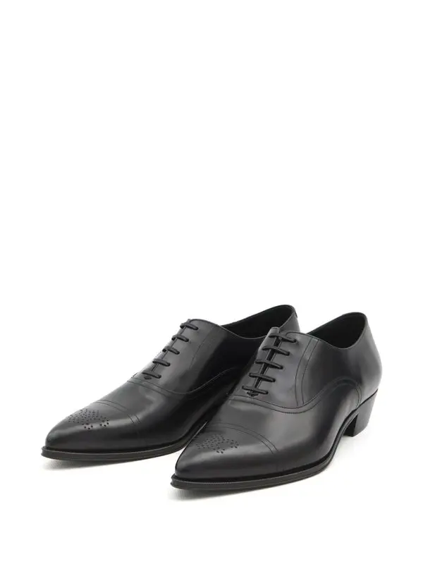 Celine Cadillac Leather Ofxord Shoes