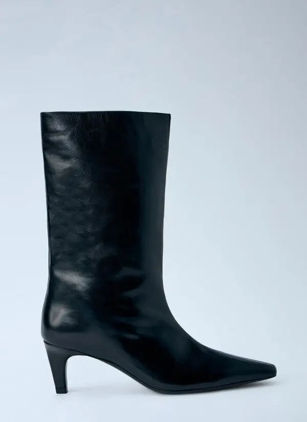 JUDE Cave Mid Calf Boots - Black