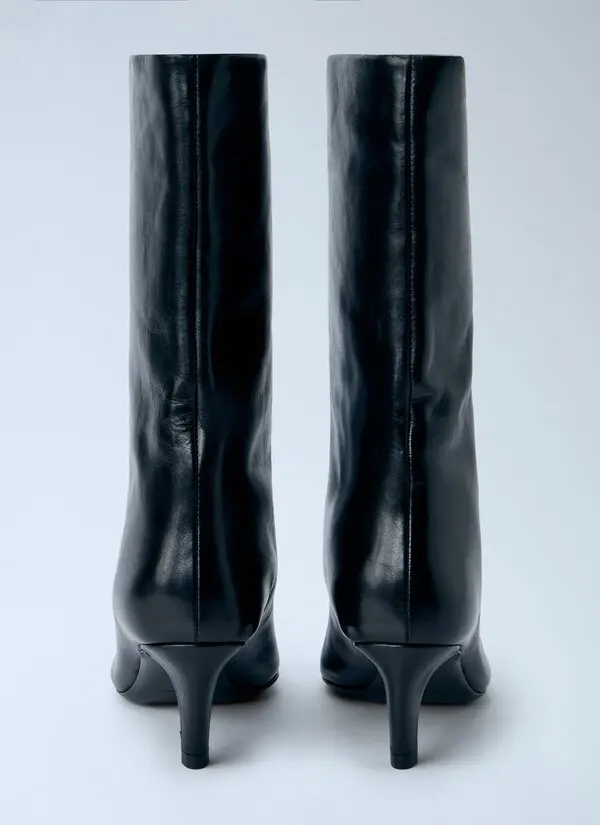 JUDE Cave Mid Calf Boots - Black