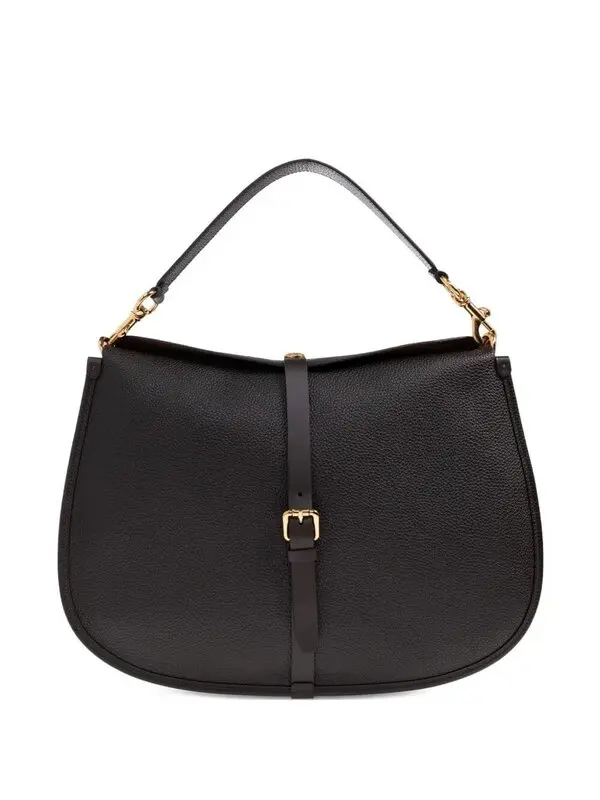 Etro Buckle-fastening Extra-large Leather Shoulder Bag