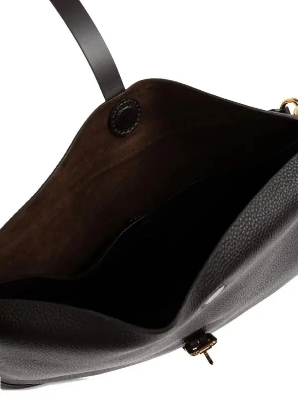 Etro Buckle-fastening Extra-large Leather Shoulder Bag