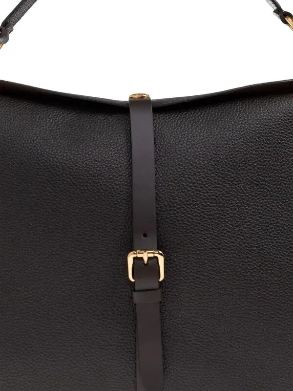 Etro Buckle-fastening Extra-large Leather Shoulder Bag