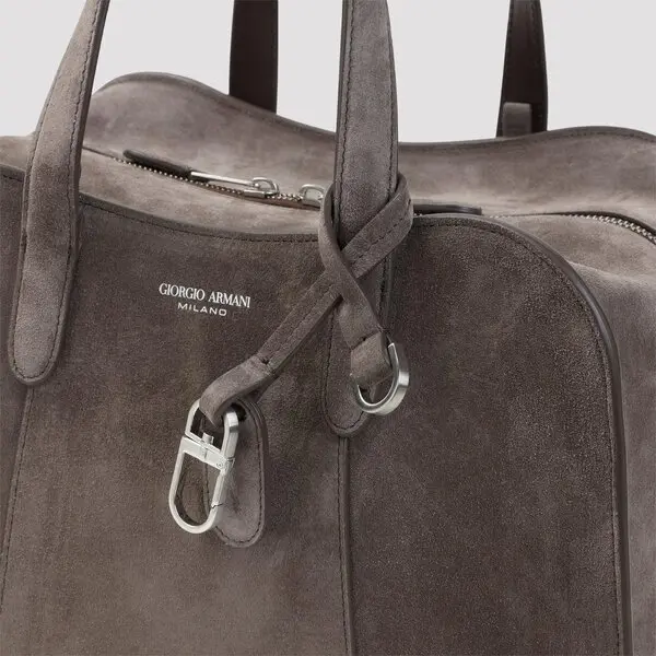 Giorgio Armani Suede Handbag - Multicolor
