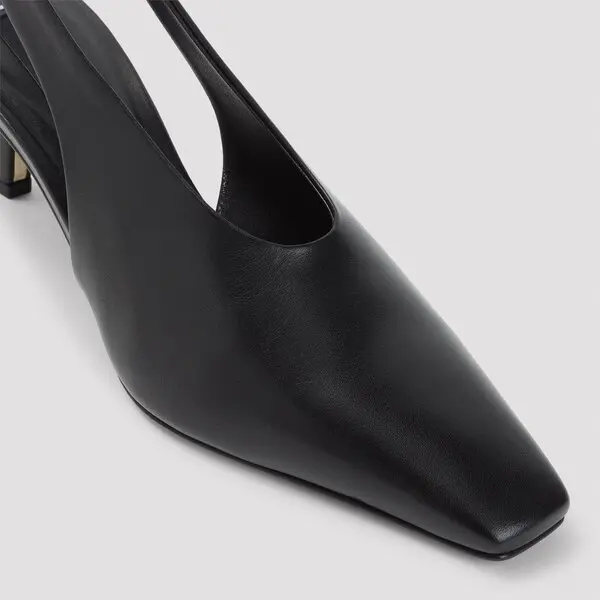 Giorgio Armani Nappa Slingback Pumps