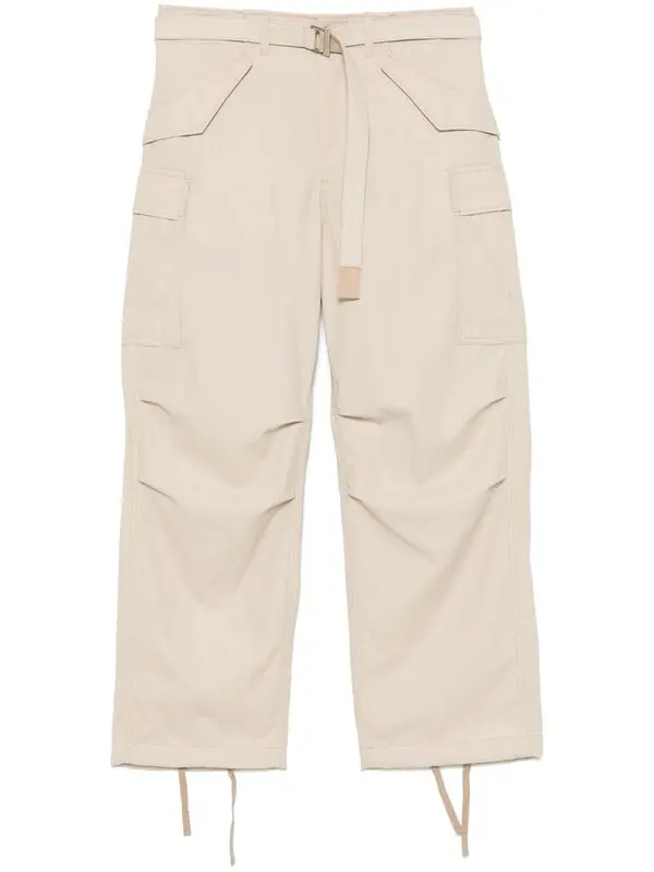 Sacai Cotton Cargo Trousers - Multicolor