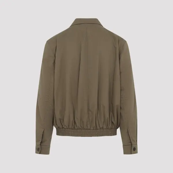 Saint Laurent Cotton Jacket - Brown
