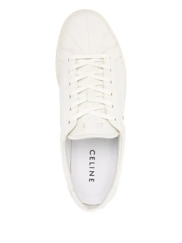 Celine Lou Leather Sneakers