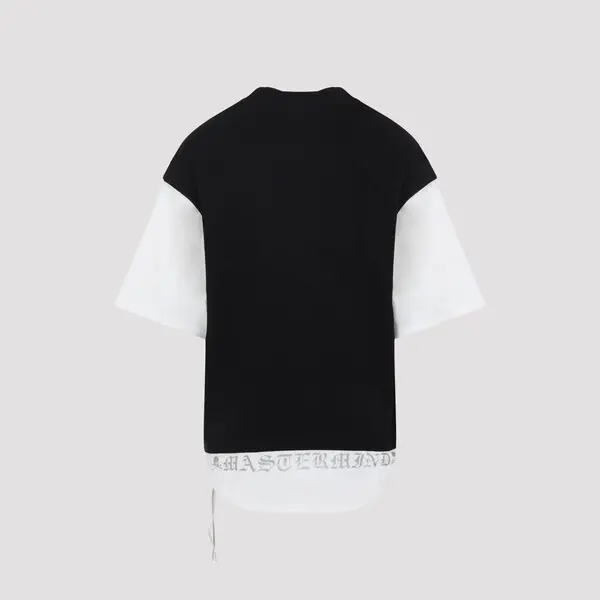 MASTERMIND WORLD Layered Short Sleeves Vest Tee