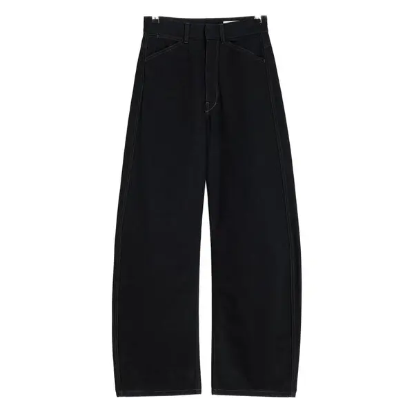 LEMAIRE Denim Wide-leg Jeans - Black