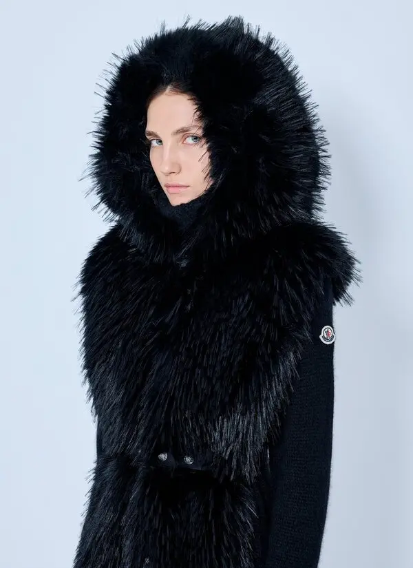 Moncler Textured Wool-blend Coat