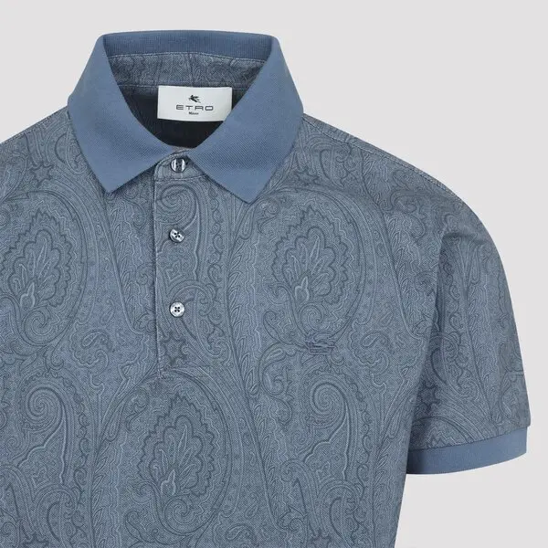 Etro Roma Polo - Blue