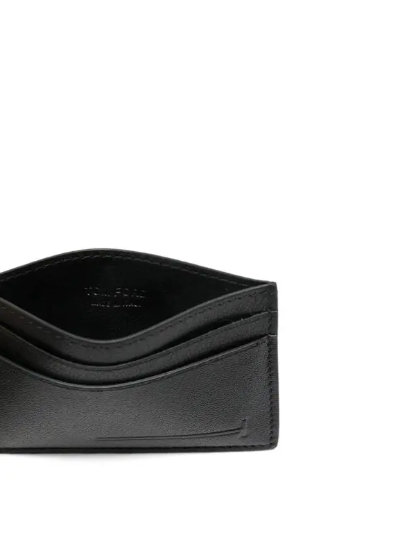 TOM FORD Logo-print Leather Cardholder