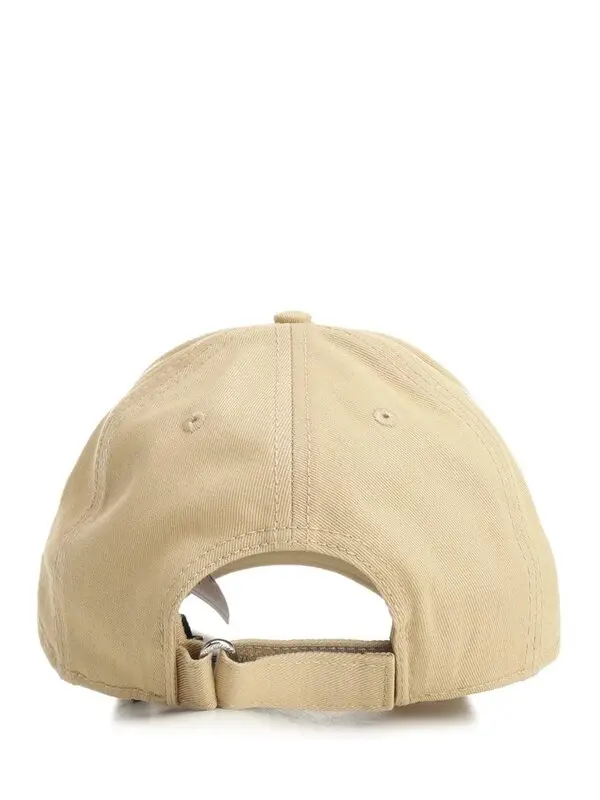 Moncler Cotton Gabardine Baseball Cap - Cream