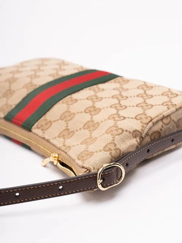 Gucci Monogram Crossbody Bag - Multicolor