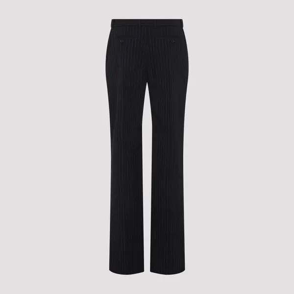 Alexander McQueen Pinstripe Lurex Pants