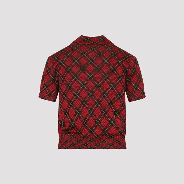 Alexander McQueen Microcheck Polo