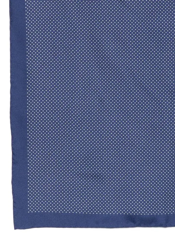 TOM FORD Dot-print Silk Pocket Square