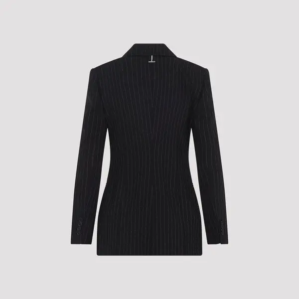 Alexander McQueen Lurex Pinstripe Jacket