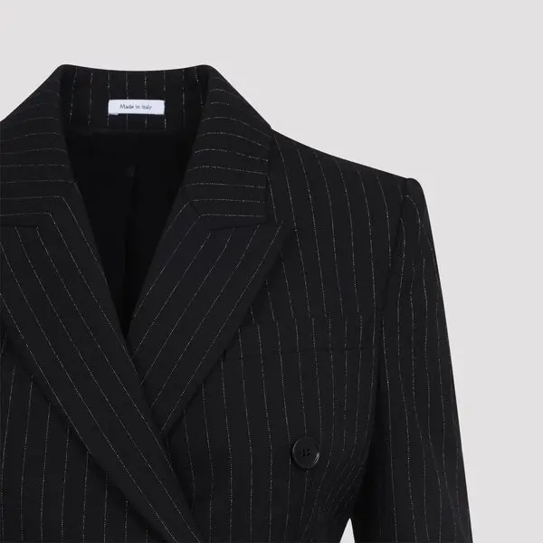 Alexander McQueen Lurex Pinstripe Jacket