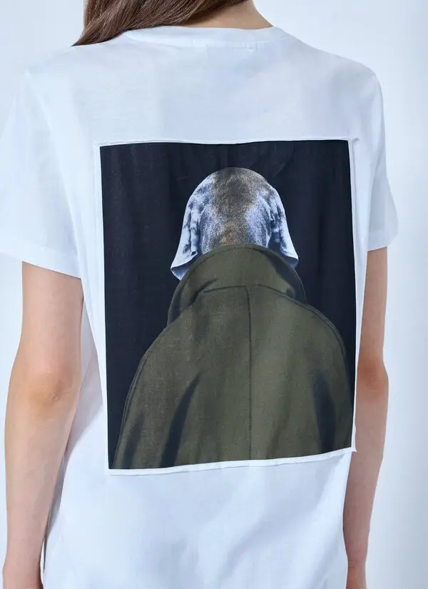 Max Mara Graphic Print Cotton T-shirt