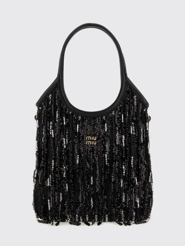 Miu Miu Mini Tote Bag - Black