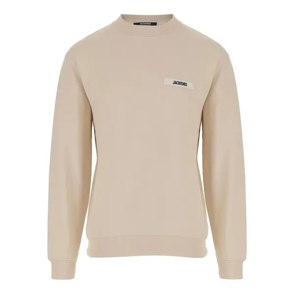 Jacquemus Neutrals Sweaters & Knitwear Sweatshirts - Cream