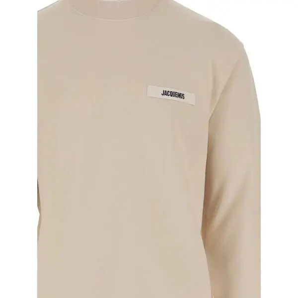Jacquemus Neutrals Sweaters & Knitwear Sweatshirts - Cream
