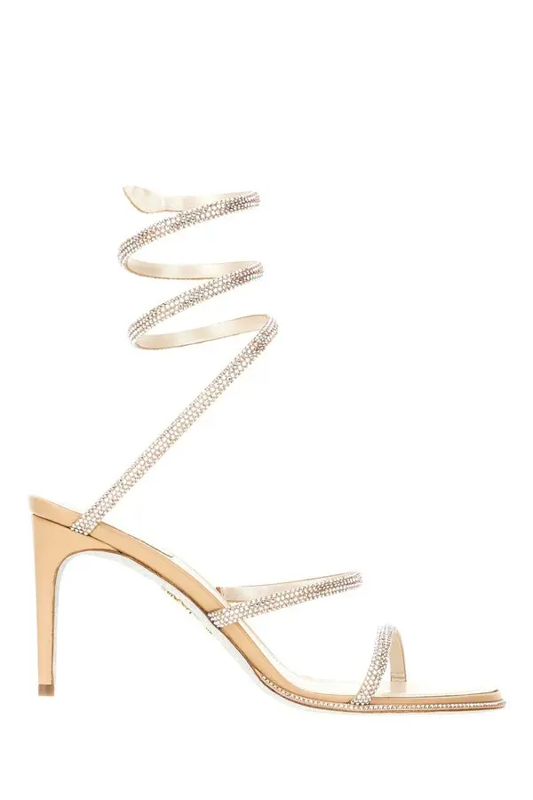 Rene Caovilla Embellished Mules - Multicolor
