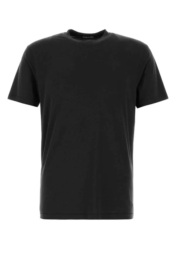 TOM FORD Slate Lyocell Blend T-shirt - Black