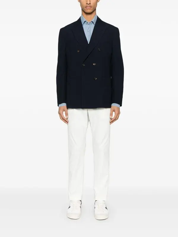 Herno Cotton Trousers - Multicolor