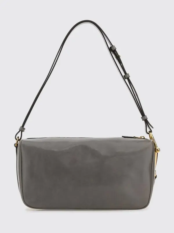 Gucci Smooth Calfskin Shoulder Bag - Gray
