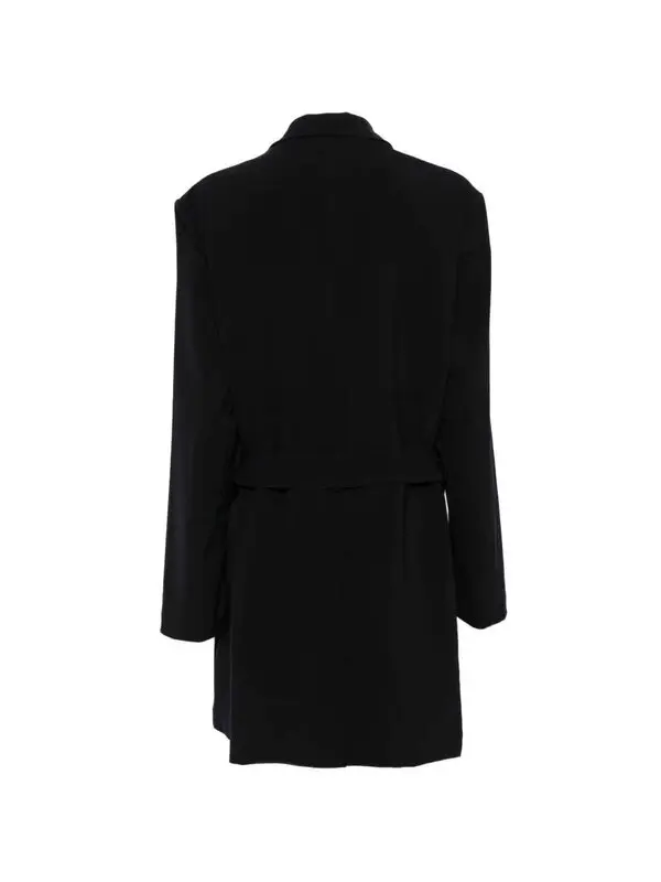 MONTECORE Double-breasted Coat With Belt
