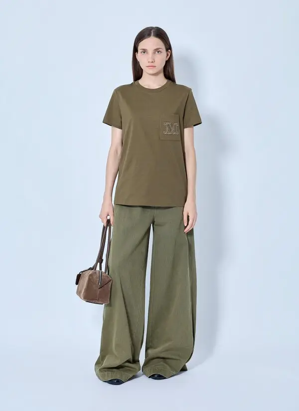 Max Mara Logo Patch Pocket T-shirt