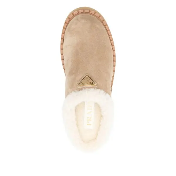 Prada Neutrals Slippers