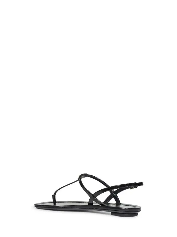Prada Patent Leather Thong Sandals - Multicolor