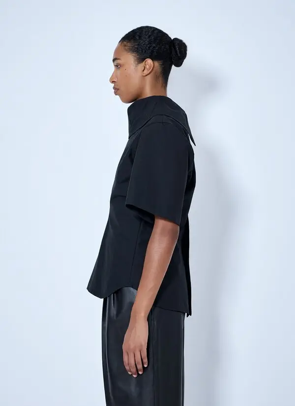 Bottega Veneta Asymmetrical Cut Top