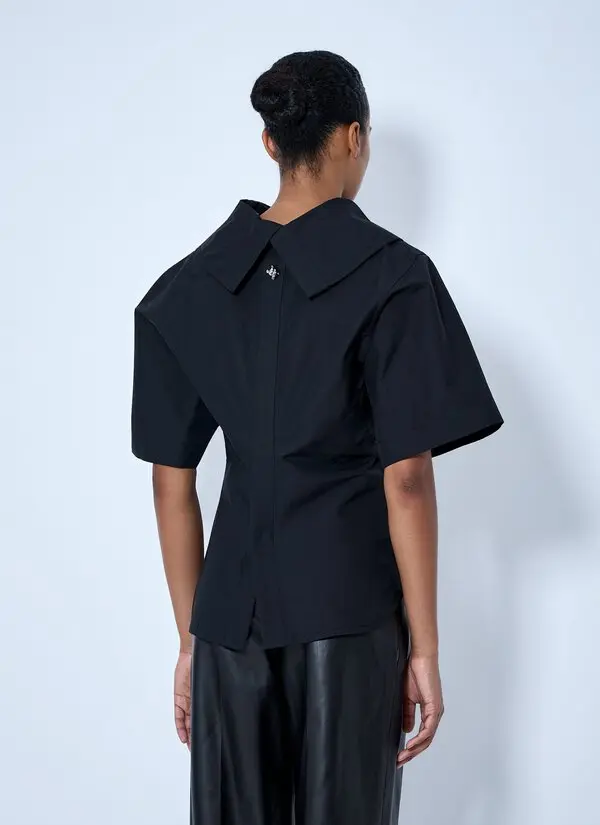 Bottega Veneta Asymmetrical Cut Top