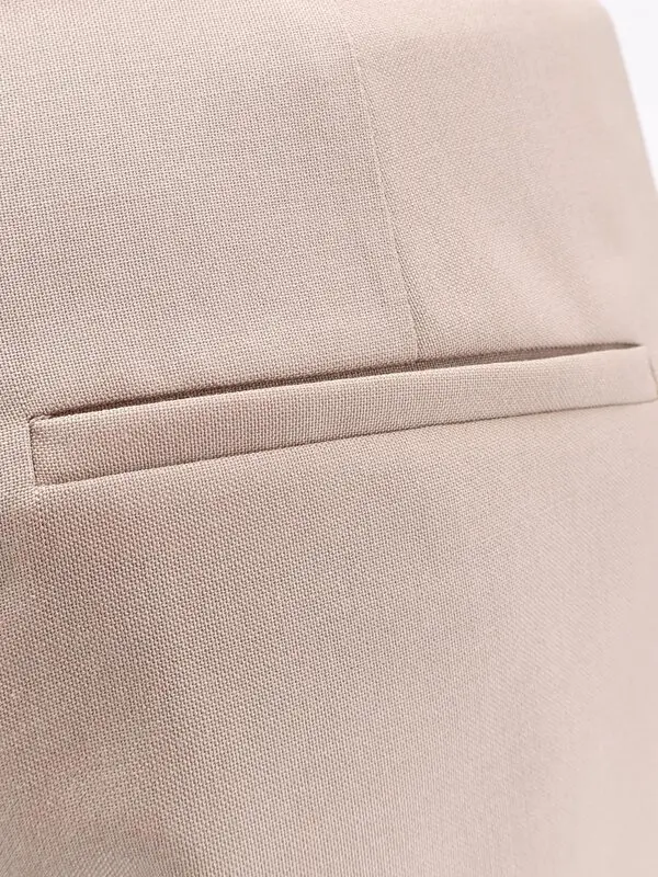 Max Mara Mxmgirone Virgin Wool, Mohair And Silk Trousers - Multicolor