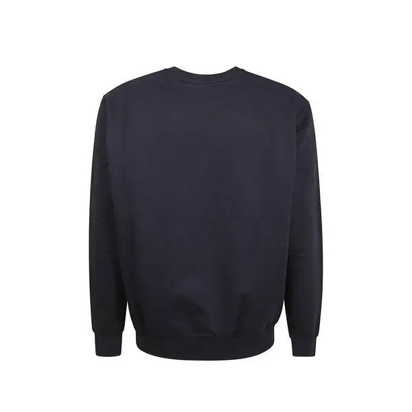 Alexander McQueen Cotton Logo Sweatshirt - Blue