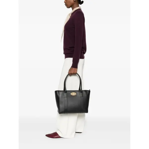 Mulberry Calf Leather Tote Bag